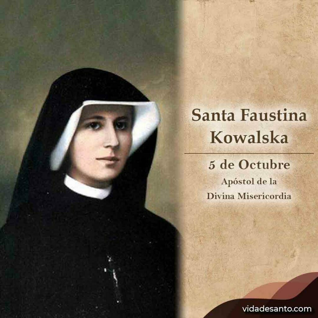 Novena a Santa Faustina Kowalska ⋆ Vida de Santo